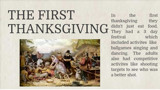 first thanksgiving at emaze Presentation