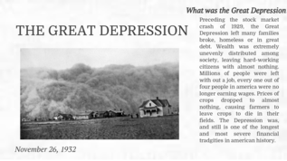 the great depression project at emaze Presentation