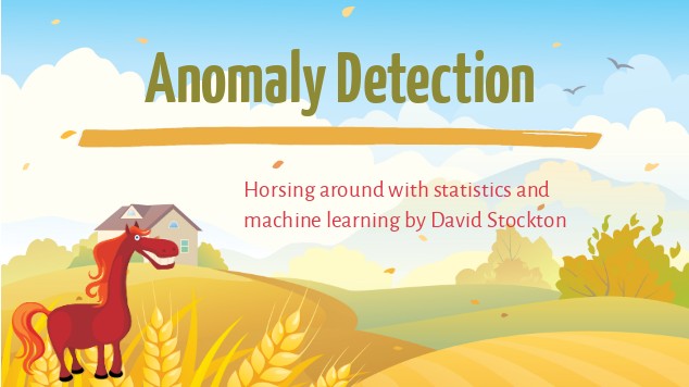 Anomaly Detection - Horsing around with statistics at emaze Presentation