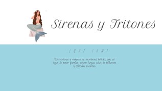 Sirenas y Tritones at emaze Presentation