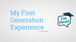 First Generation Student at emaze Presentation