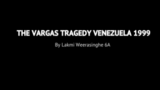 Vargas Tragedy 1999 Venezuela on emaze