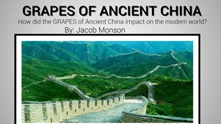 GRAPES of Ancient China at emaze Presentation