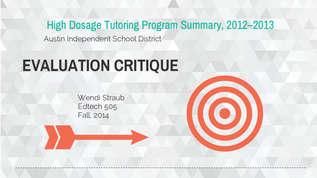 Evaluation Critique at emaze Presentation