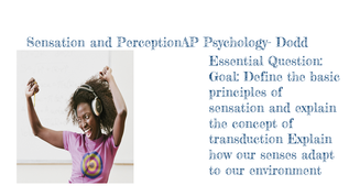 Sensation and Perception APGN.pptx at emaze Presentation