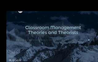 Classroom Management at emaze Presentation