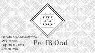 Pre IB Oral at emaze Presentation
