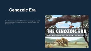 Cenozoic Era at emaze Presentation