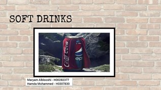 Soft Drinks at emaze Presentation