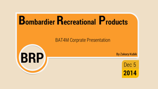 BRP at emaze Presentation