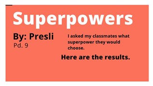 Superpowers at emaze Presentation