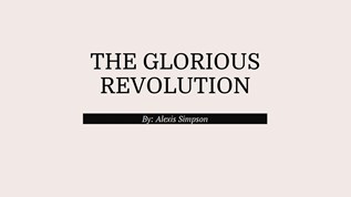 The Glorious Revolution at emaze Presentation