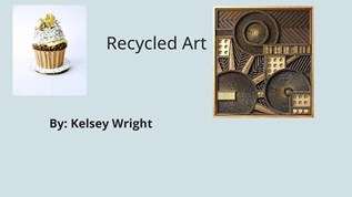 recycled art at emaze Presentation