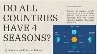 do all countries have 4 seasons at emaze Presentation