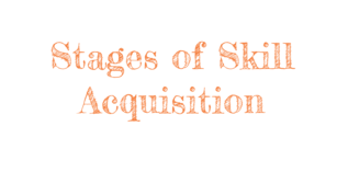 Stages of skill acquisition at emaze Presentation