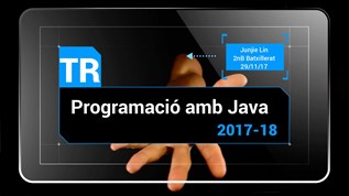 Programació amb Java at emaze Presentation