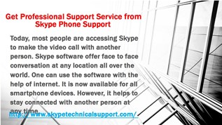 Skype Support Number at emaze Presentation