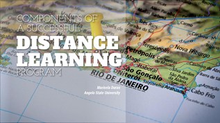 Components of Distance Learning at emaze Presentation