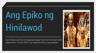 Hinilawod at emaze Presentation