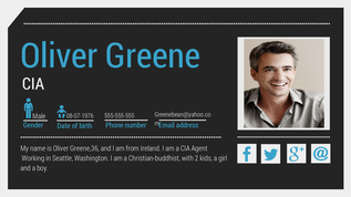 Character at emaze Presentation