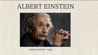 Albert Einstein at emaze Presentation