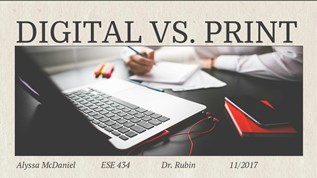 Digital vs Print at emaze Presentation