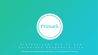 Primark Presentation at emaze Presentation