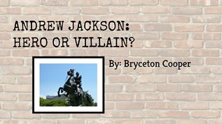 Andrew Jackson at emaze Presentation