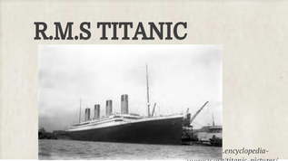 RMS Titanic at emaze Presentation