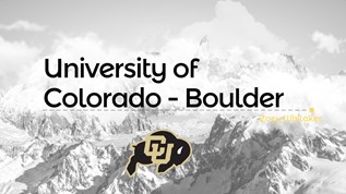 uni of cu boulder at emaze Presentation