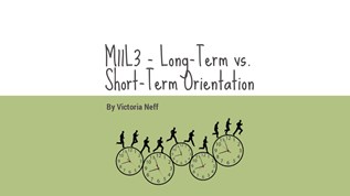 LongShort Term Orientation at emaze Presentation