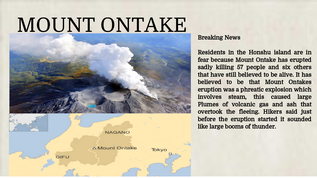 Mount Ontake at emaze Presentation
