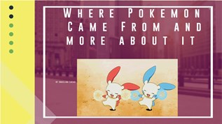 Where Pokemon came from at emaze Presentation