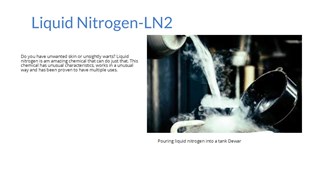 liquid nitrogen project at emaze Presentation