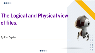 The logical and Physical View of files at emaze Presentation