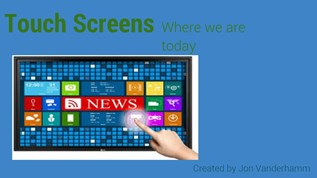 touch screens at emaze Presentation