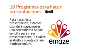 10 programas para hacer presentaciones at emaze Presentation