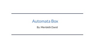 Automata Box at emaze Presentation