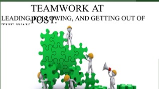 Teamwork @ Post at emaze Presentation