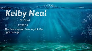 choosing a college at emaze Presentation