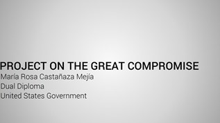 PROJECT ON THE GREAT COMPROMISE at emaze Presentation