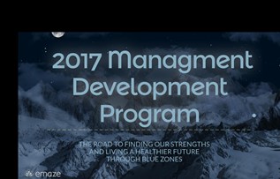 MANAGEMENT DEVELOPMENT PROGRAM at emaze Presentation