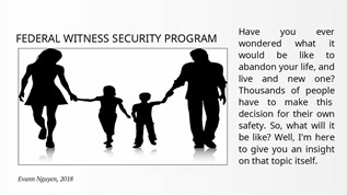 Federal Witness Protection Program at emaze Presentation
