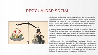 Desigualdad social at emaze Presentation