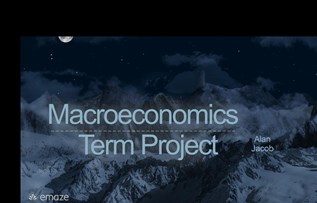 Macroeconomics Project at emaze Presentation
