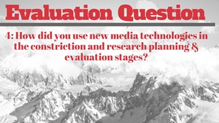 evaluation question 4 at emaze Presentation