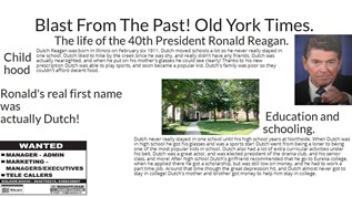 Ronald reagan at emaze Presentation