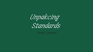 unpacking standards at emaze Presentation