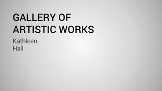 Gallery-Kathleen Hall at emaze Presentation