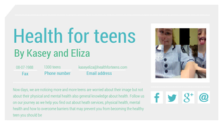PDHPE TASK C - HEALTHY TEENS at emaze Presentation